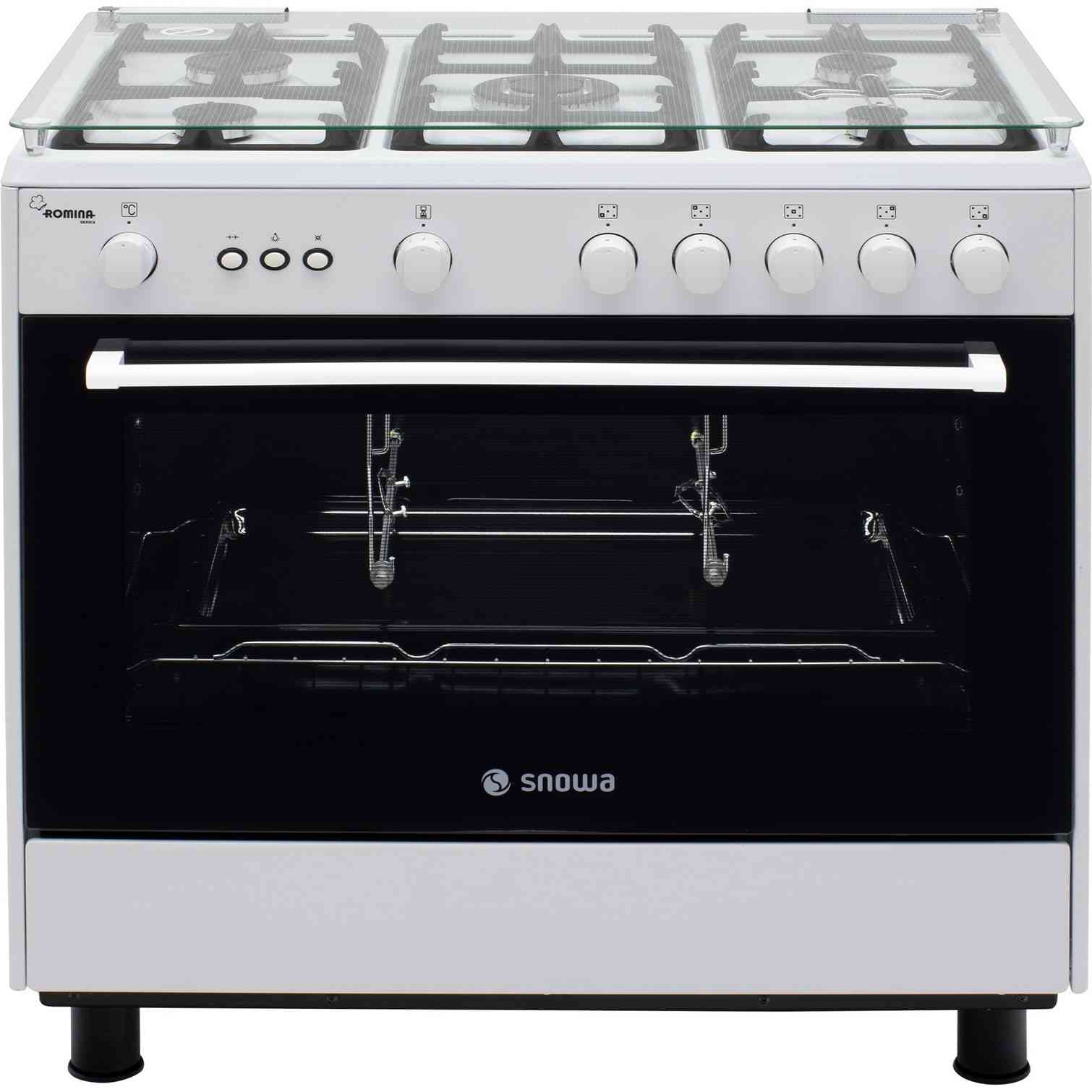 خرید، قیمت و مشخصات اجاق گاز مبله اسنوا سری رومینا مدل SGC5-1101N-1102N-Snowa Romina Series Gas ...